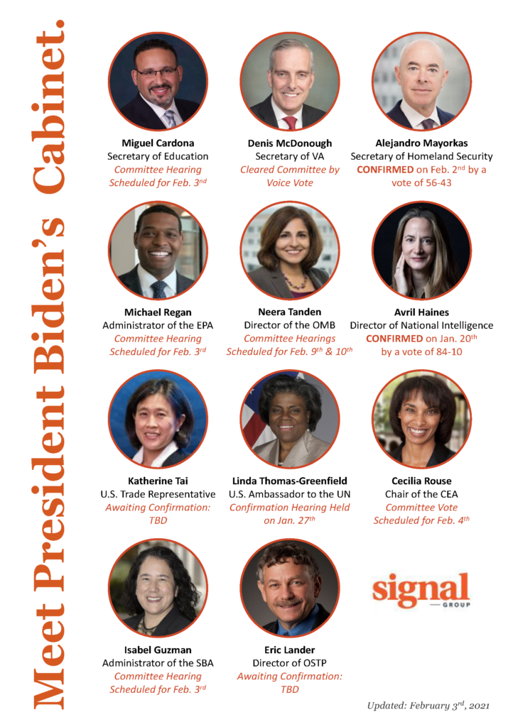 Meet President Biden's Cabinet - Signal Group